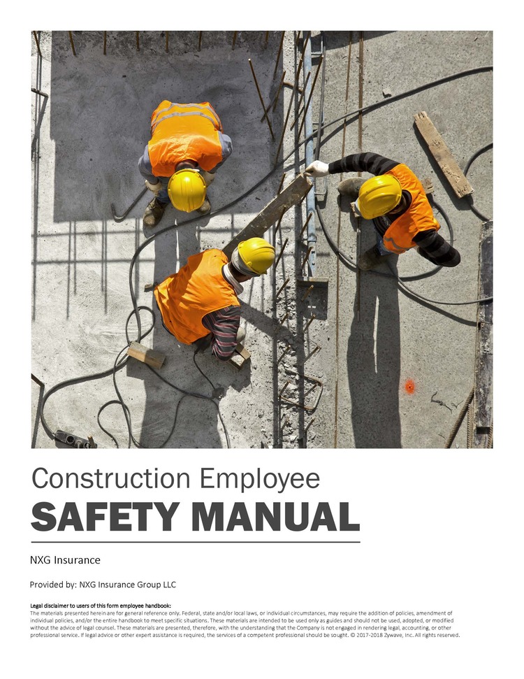 Employee Manuals For All Types Of Businesses NXG Insurance Agency